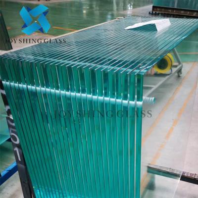 China 3-22mm Transparent Tempered Safety Glass for Skylights - 3300x22000mm Custom Sizes with 10-Year Warranty for sale