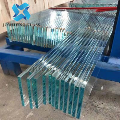 China 8mm Transparent Tempered Building Glass 2134x3300mm Custom Size with 10-Year Warranty for sale