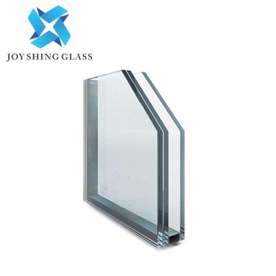 China Tempered Vacuum Insulated Glass 24.3mm with 0.42 U-Value and 42dB Sound Insulation for Energy-Efficient Buildings for sale