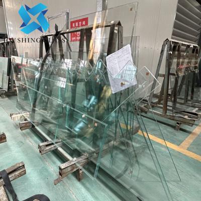 China Ultra Clear Float Glass Sheet 8mm 10mm Tempered Transparent Glass 2440x1830mm Custom Sizes for sale