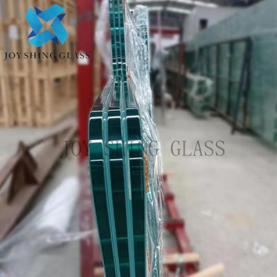 China Heat Soaked Toughened Laminated Glass 2-19mm Thickness 3300×22000mm Size Safety Tempered for sale