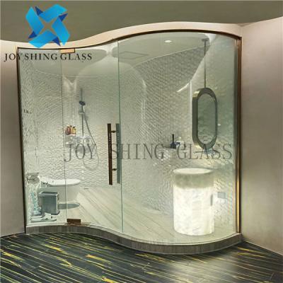 China PDLC Smart Switchable Glass 4+4mm to 6+6mm Thickness with 3.6W/m² Power Consumption and 78% Transmittance for sale