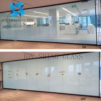 China Tempered Smart Glass 5mm-8mm Thickness with 3.6W/m² Power Consumption and 78% Transmittance for sale