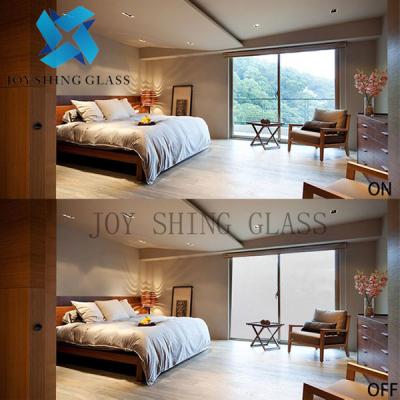 China Custom Switchable Privacy Glass 1800x3200mm with 78% Transmittance and 48V AC Operation for Smart Building Applications for sale