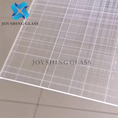 China Clear Tempered Acid Etched Glass 10mm 12mm Frosted Window Glass for Building Applications for sale