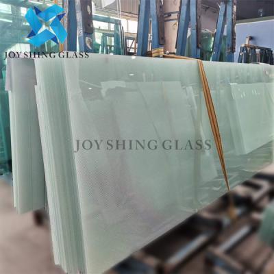China Custom Acid Etched Glass 3-19mm Thickness with 10-Year Warranty for Architectural and Interior Applications for sale