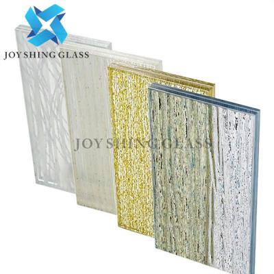 China Custom Laminated Wired Glass 6+6mm to 12+12mm Thickness for Wall Art and Decorative Partitions for sale