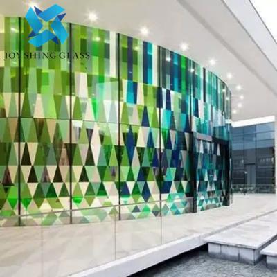 China Digital Printing Art Glass 3-12mm Thickness Custom Architectural Decorative Glass with 10-Year Warranty for sale
