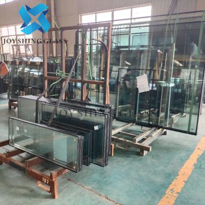 China Clear Low E Tempered Insulating Glass with Argon Gas Fill 5mm to 15mm Custom Sizes for sale