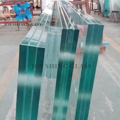 China Ultra Clear SGP Laminated Safety Glass 6.76mm-100mm Thickness with 10-Year Warranty for sale