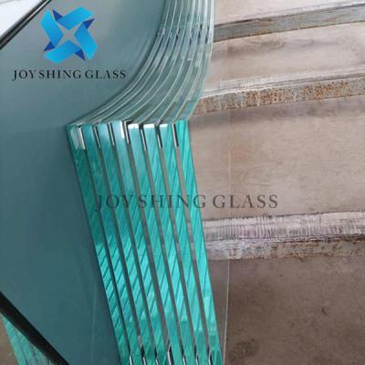 China 6mm Bent Heat Soaked Toughened Glass - 2440x3300mm Size, 300°C Thermal Stability, 10-Year Warranty for sale
