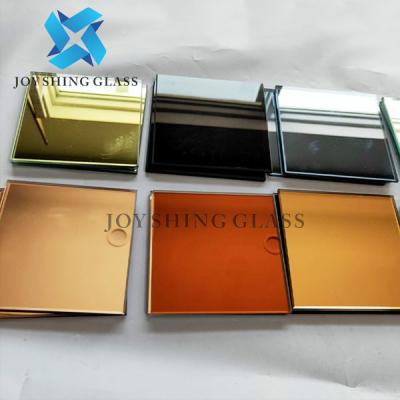 China 6mm Tinted Aluminum Mirror Glass with Single/Double Paint Options - 1830x2440mm to 3660x2140mm Sizes for sale