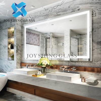 China Rectangular LED Bathroom Mirror with Anti-Fog Technology - 12V LED, 5-Year Warranty, Custom Sizes 915×1220mm to 3660×2440mm for sale