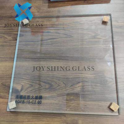 China Toughened Borosilicate Glass 3-19mm Thickness 2134×3660mm Size Heat Resistant High Strength Glass for sale