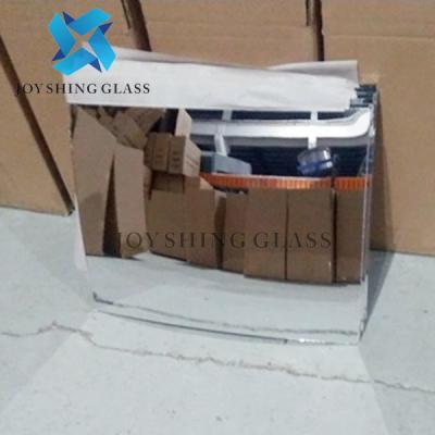 China Custom 1.8mm 2mm 3mm 4mm Rectangular Convex Glass Mirror for Automotive & Traffic Safety Applications for sale