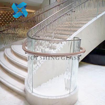 China Custom Curved Hot Melt Glass - 2440×3660mm Size, 4-10mm Thickness, 10-Year Warranty for sale