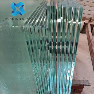 China 12mm Low Iron Tempered Glass Safety Toughened Glass 91% Light Transmittance Custom Size for sale