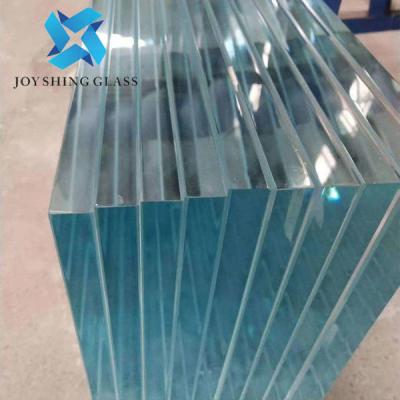 China Custom 19mm Ultra Clear Safety Toughened Glass 91% Transmittance CE ISO for sale