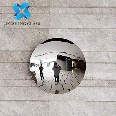 China 48 Inch Round Concave Mirror for Wall Decoration - Custom Colors, 1.8-8mm Thickness, 5-Year Warranty for sale