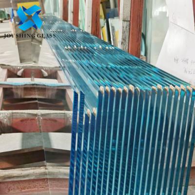China Construction Flat Toughened Glass 6mm 8mm 10mm 12mm Custom Tempered Safety Glass with 120-200 MPa Strength for sale