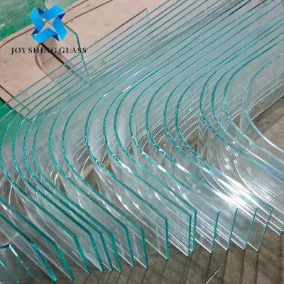 China 3/4 Inch 19mm Clear Bent Toughened Glass - Custom Curved Tempered Glass with 10-Year Warranty for sale