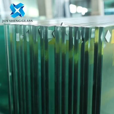 China Custom 12mm Clear Toughened Balcony Glass Safety Tempered for Railings for sale