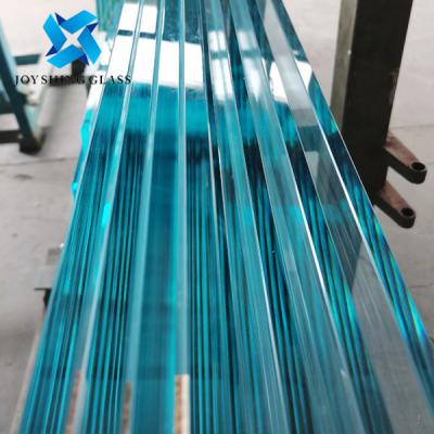 China 15mm Extra Clear Toughened Glass for Building External Wall Custom Sizes for sale