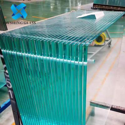 China F-Green Tinted Tempered Glass 8mm Heat Soaked - 3300×22000mm Custom Size Safety Glass for sale