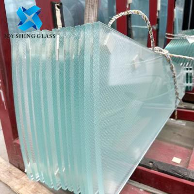China Custom Tempered Anti Slip Glass 6mm Safety Toughened Glass for Construction for sale