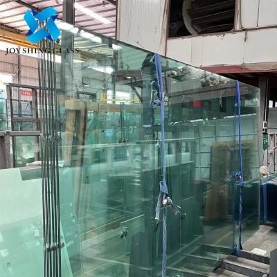 China Low Iron Laminated Glass Sheets 3300x2440mm with SGP Interlayer - 10 Year Warranty, 30-40dB Sound Reduction for sale