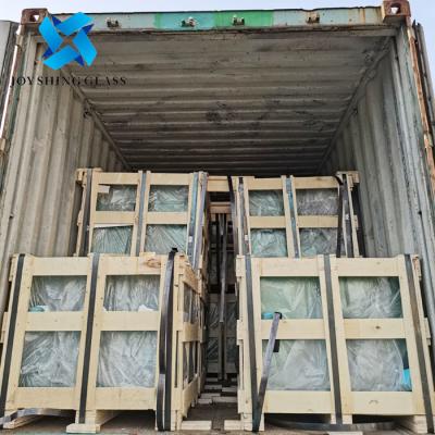 China Milky White Laminated Glass 12.38mm Tinted PVB Custom Sizes for Privacy and Decoration for sale
