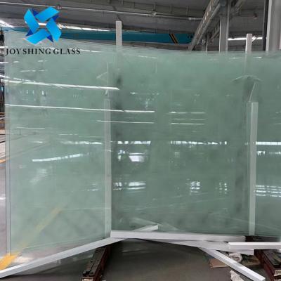 China Curved Gradient Tempered Laminated Glass 10mm+1.52PVB+10mm Safety Glass for sale