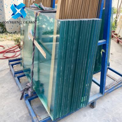 China Tinted Tempered Laminated Glass 7.52mm PVB SGP for Building Curtain Walls for sale