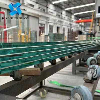 China PVB and SGP Laminated Safety Glass - 3-19mm Thickness, 10-Year Warranty, Custom Sizes 150x150mm to 3300x22000mm for sale