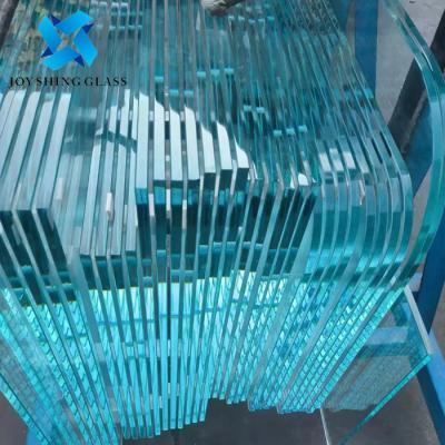 China 19mm Ultra Clear Tempered Glass 3/4 Inch Low Iron Toughened Glass Custom Sizes for sale