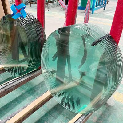 China 10mm Heat Strengthened Glass Flatness Better than Tempered Glass 3300x22000mm for sale