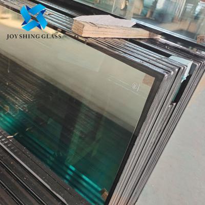China Customized Low-e Double Glazing 15mm+18A+15mm Safety Insulated Glass 48mm for sale