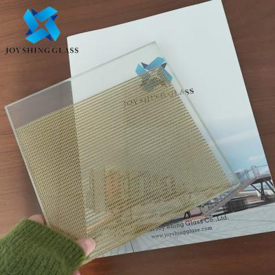 China 8+8mm Decorative Laminated Glass with 0.38mm EVA Interlayer - Custom Sizes & 10-Year Warranty for sale