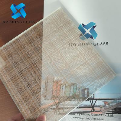 China Custom EVA Safety Laminated Glass 3-22mm Thickness for Art Decorative Applications with 10-Year Warranty for sale