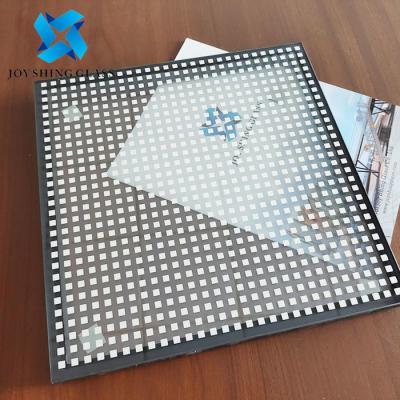 China Custom Ceramic Frit Insulated Glass Units 6mm to 19mm Thickness for Sound Insulation for sale
