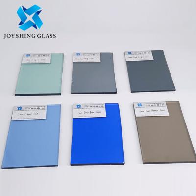 China 5mm Tinted Float Glass in Ford Blue, Euro Grey, Ford Green, Bronze - 50% Solar Radiation Blocking, 2-22mm Thickness Options for sale