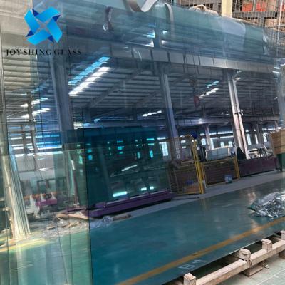 China Ford Blue Reflective Toughened Glass 6mm Coated Tempered Glass for Building Facades for sale