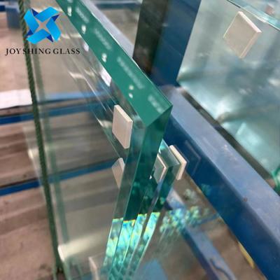 China Customized Ultra Clear Toughened Glass 3mm-19mm 45° Beveled Edge for sale