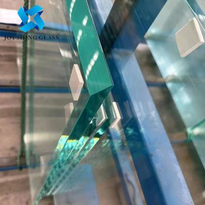 China Customized 12mm Extra Clear Toughened Glass Balustrade Shapes for Stairs and Railings for sale