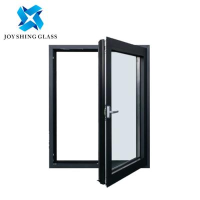 China Thermal Break Aluminium Casement Windows 70 Series with 9mm/12mm Hollow Glass and Custom Sizes for sale
