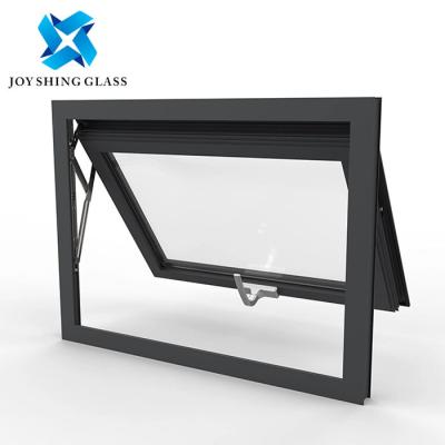China Custom Waterproof Aluminum Awning Window with 6-12mm Glass Options and CE/ISO9001 Certification for sale
