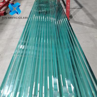 China Customized 10mm Ultra Clear Toughened Glass with Polished Edges for Building Decoration for sale