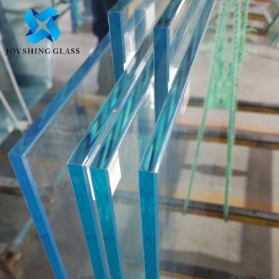 China Ultra Clear Bathroom Tempered Glass 8mm Safety Toughened Glass Custom Size for sale
