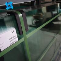 China Black White Painted Tempered Glass 8mm for Kitchen Cabinet Wardrobe Door Scratch Resistant for sale