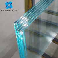 China Customized Toughened Balcony Railing Glass 8mm 10mm 12mm 15mm Clear Safety Glass for sale